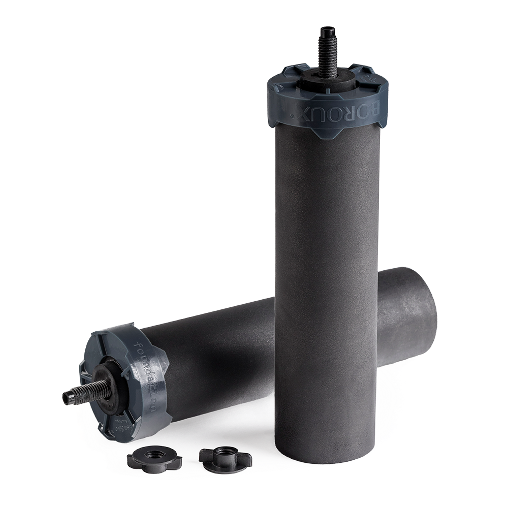 BOROUX foundation.™ Black Filters (2-pack) - HSA/FSA Eligible | Truemed