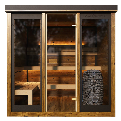 Salus Saunas Monarch King Traditional Outdoor Sauna - HSA/FSA Eligible ...