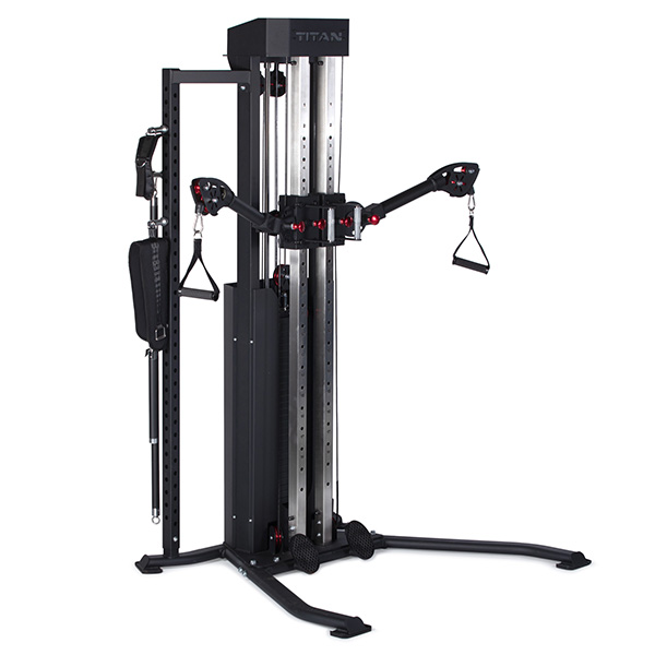 Titan Fitness Nemesis 300 LB Single Stack Functional Trainer - HSA/FSA ...