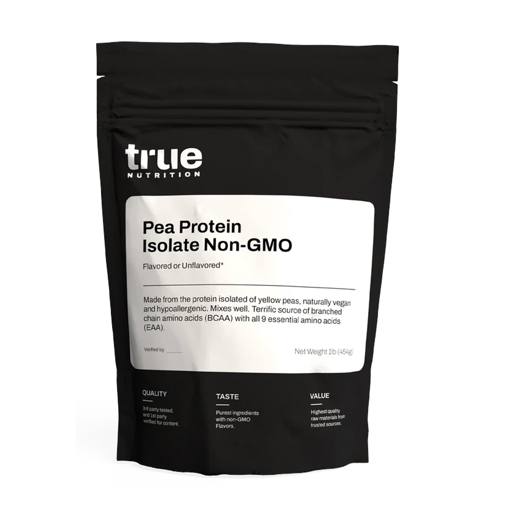 True Nutrition Pea Protein Isolate non-GMO (1lb.) - HSA/FSA Eligible ...